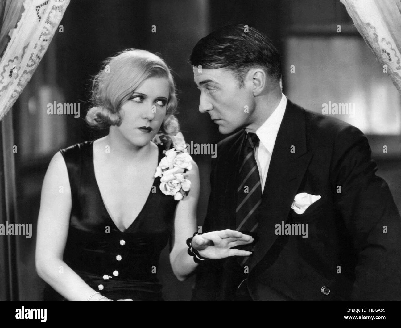 ANYBODY'S WOMAN, form left: Ruth Chatterton, Clive Brook, 1930 Stock ...
