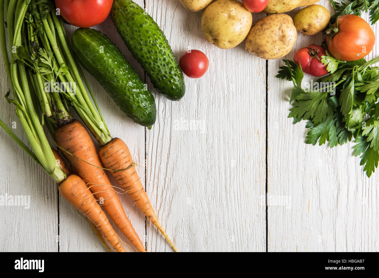 freshly grown raw vegetables Stock Photo - Alamy