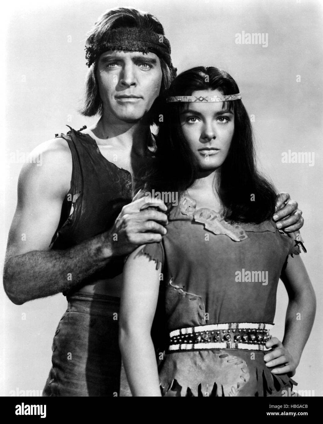 APACHE, Burt Lancaster, Jean Peters, 1954 Stock Photo - Alamy