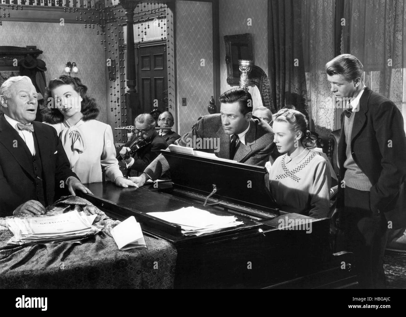 APARTMENT FOR PEGGY, Edmund Gwenn, Jeanne Crain, Gene Lockhart, Housley ...