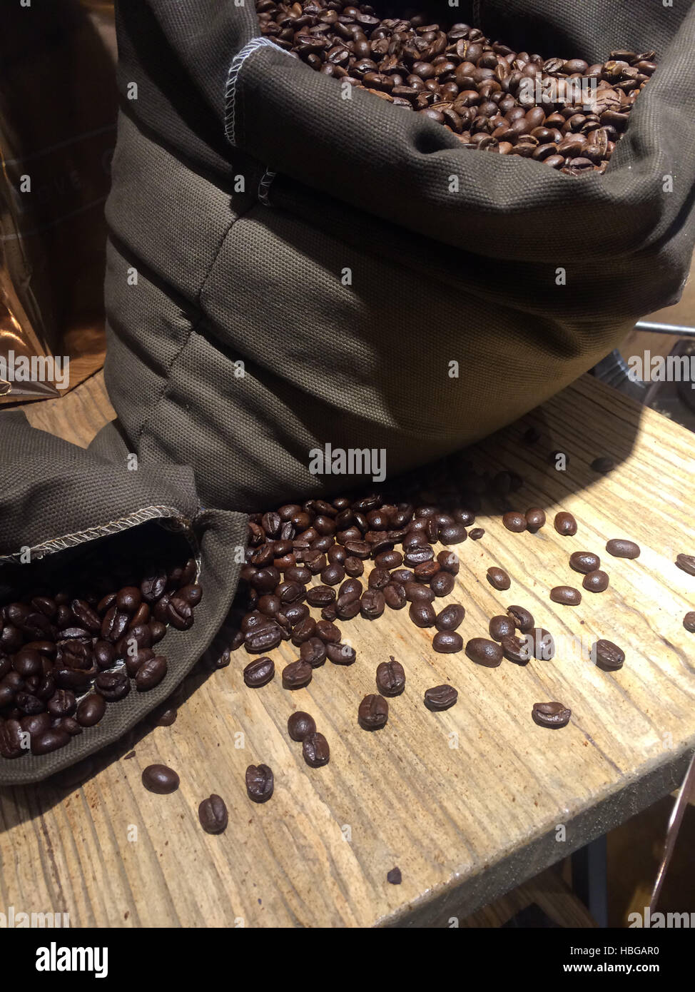 Bags of beans hi-res stock photography and images - Alamy