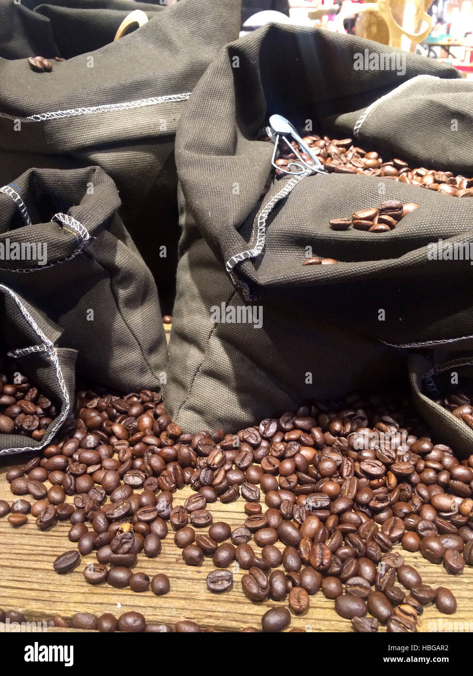 Bags of beans hi-res stock photography and images - Alamy