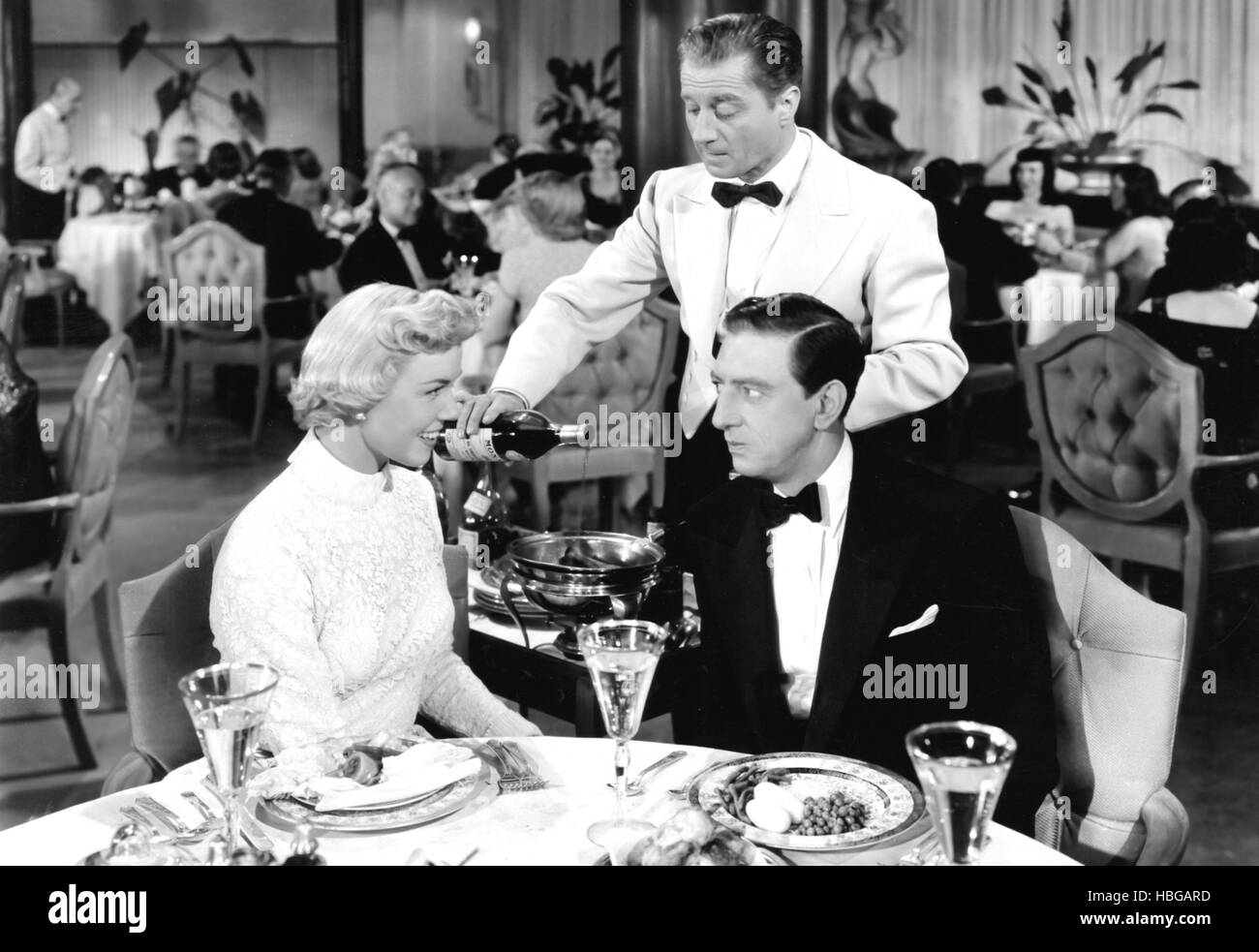APRIL IN PARIS, foreground sitting from left: Doris Day, Ray Bolger ...