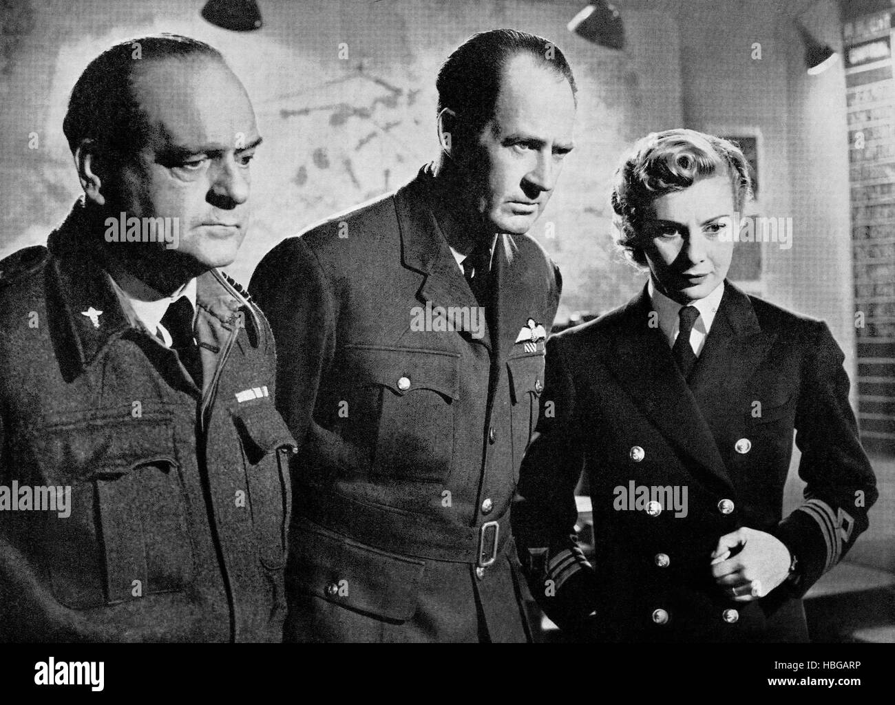 APPOINTMENT IN LONDON, (aka RAIDERS IN THE SKY), from left: Walter ...