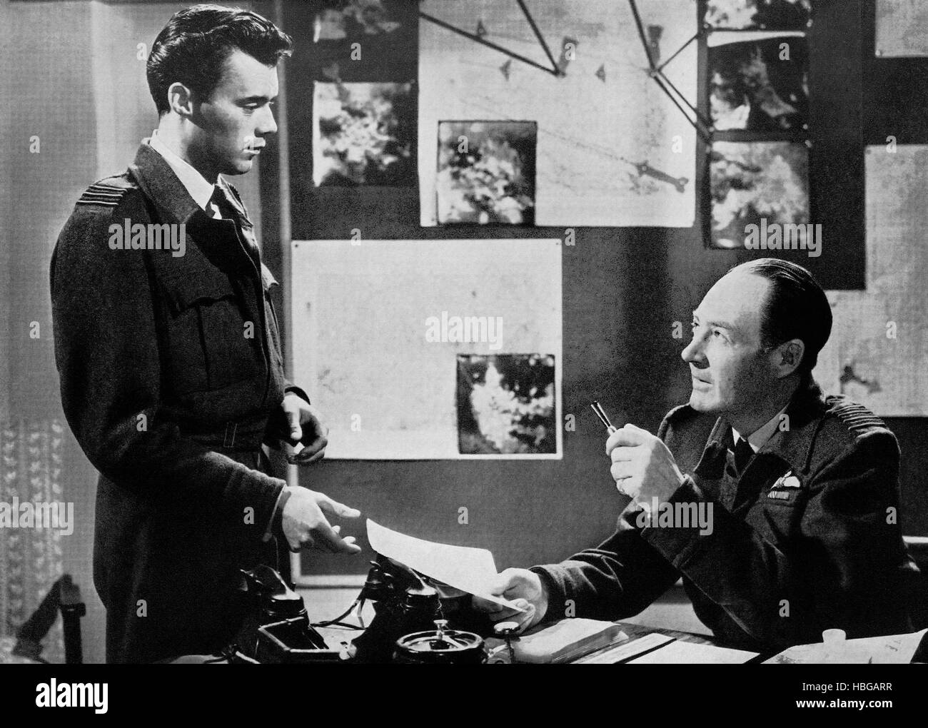 APPOINTMENT IN LONDON, (aka RAIDERS IN THE SKY), from left: Dirk ...