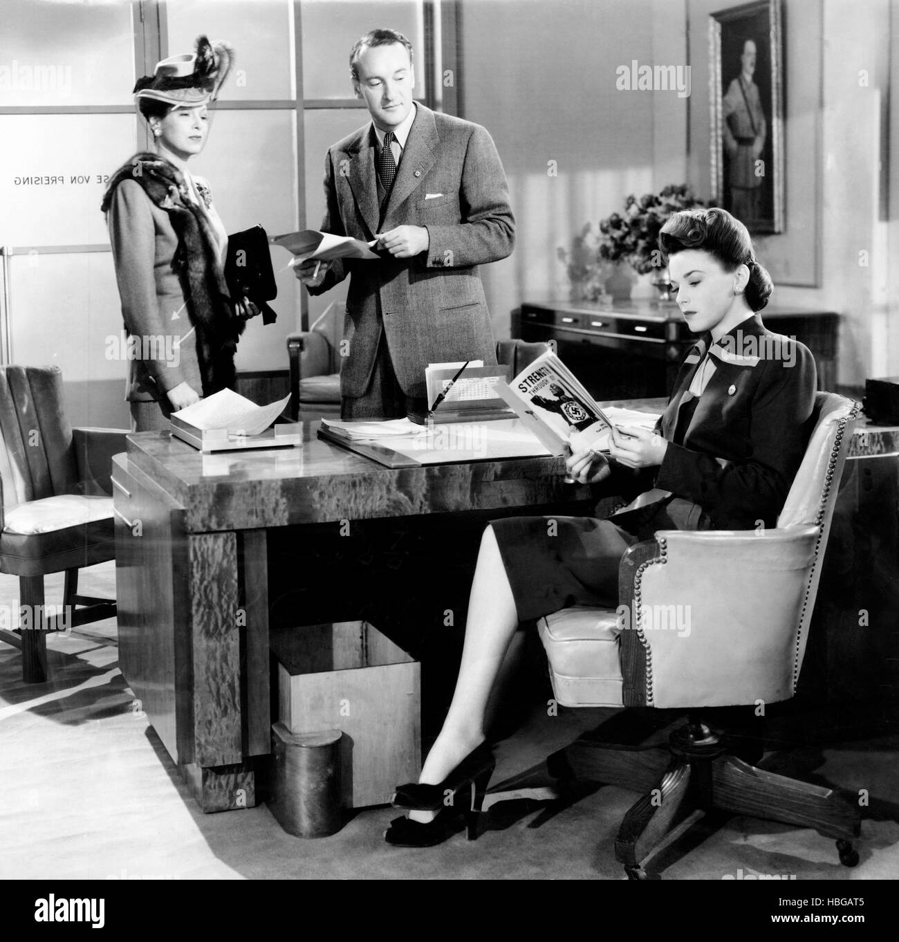 APPOINTMENT IN BERLIN, from left, Gale Sondergaard, George Sanders ...