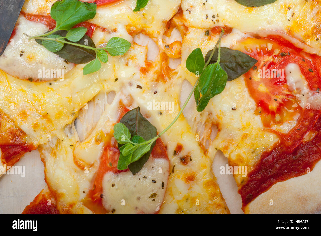Italian pizza Margherita Stock Photo - Alamy