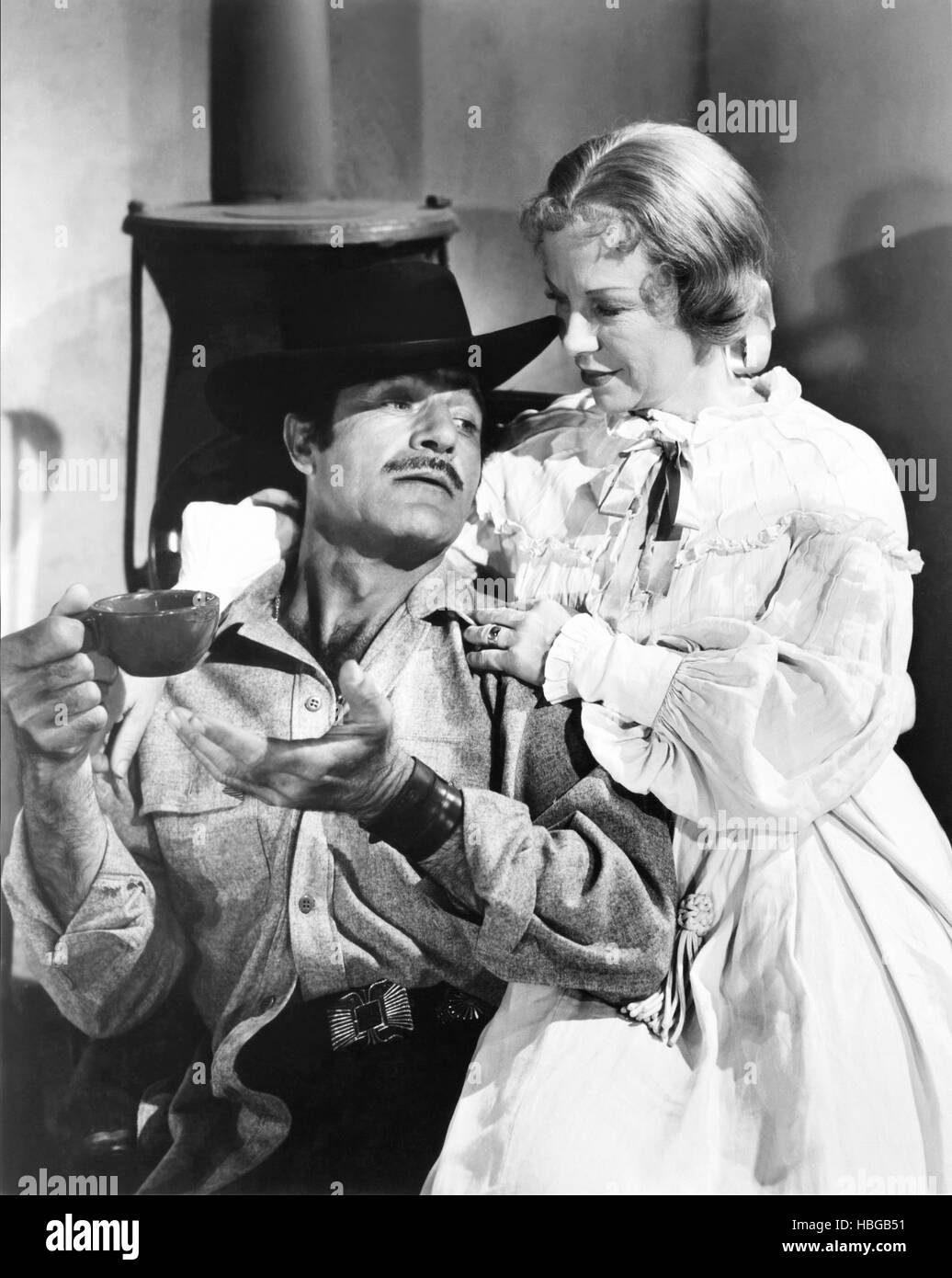 APACHE WAR SMOKE, from left: Gilbert Roland, Glenda Farrell, 1952 Stock ...