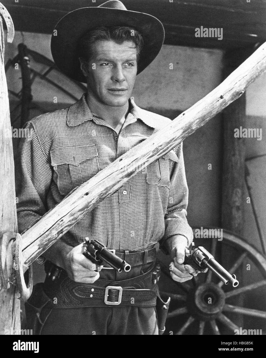APACHE WAR SMOKE, Robert Horton, 1952 Stock Photo - Alamy