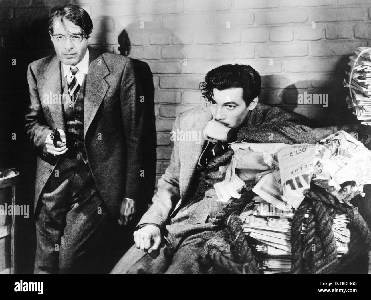 ARMORED CAR, from left: Irving Pichel, Cesar Romero, 1937 Stock Photo ...