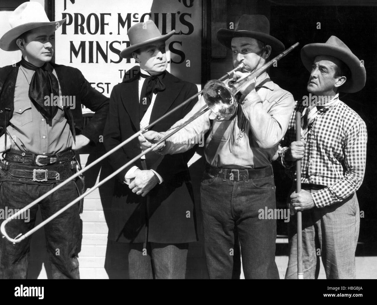 ARIZONA DAYS, Tex Ritter, William Faversham, Syd Saylor (with trombone ...