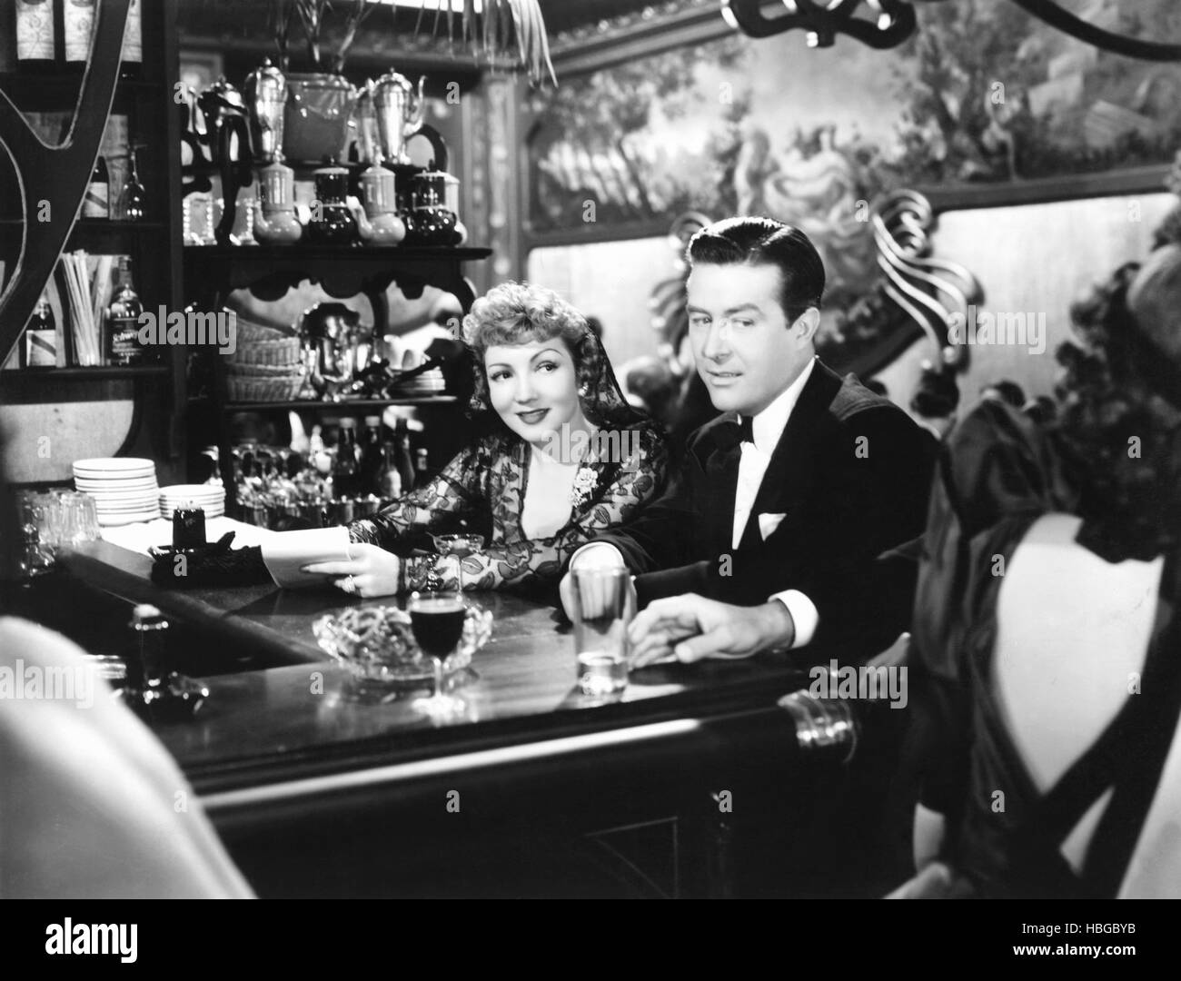 ARISE, MY LOVE, from left: Claudette Colbert, Ray Milland, 1940 Stock ...