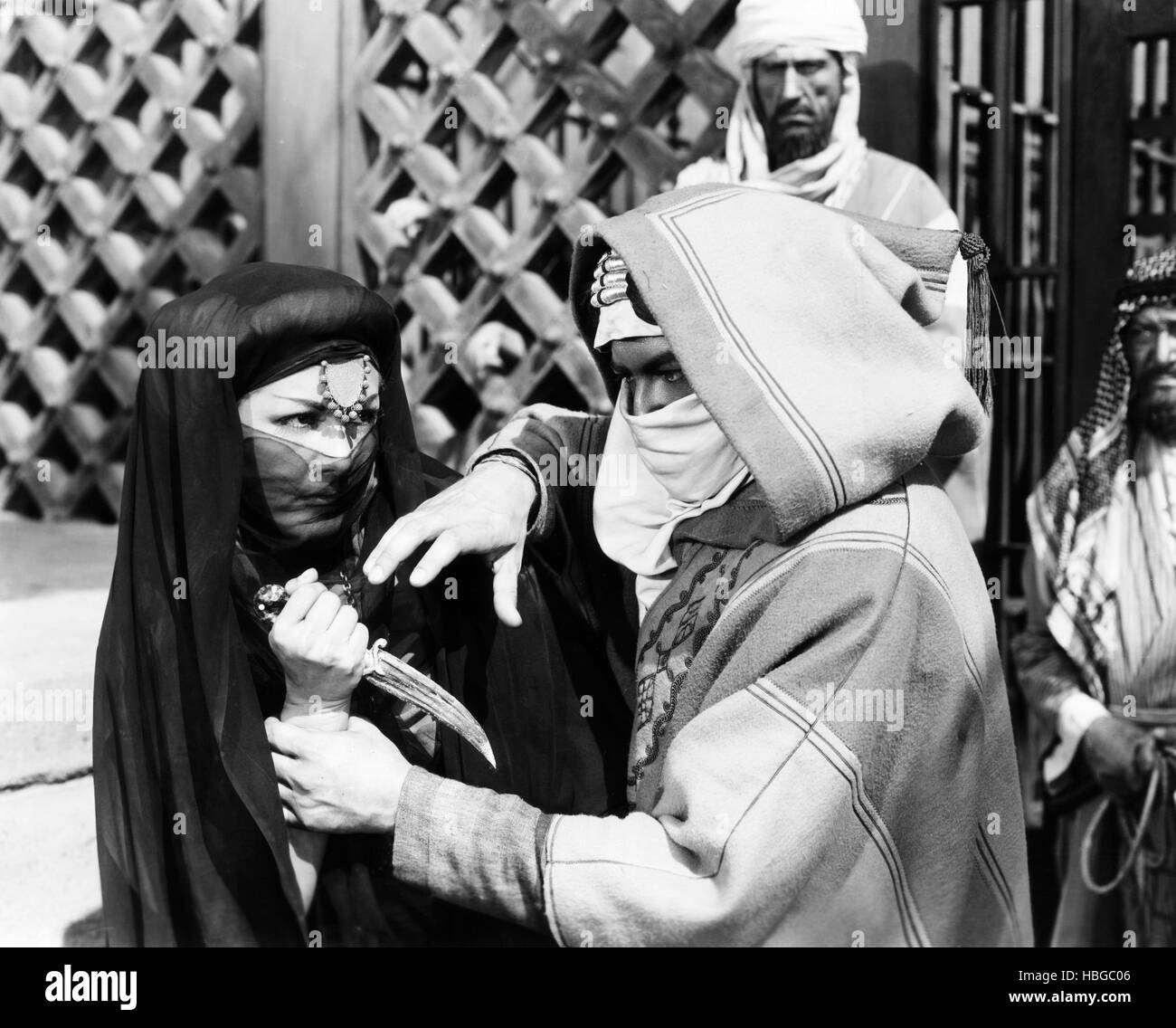 ARABIAN NIGHTS, from left, Maria Montez, Leif Erickson, 1942 Stock ...