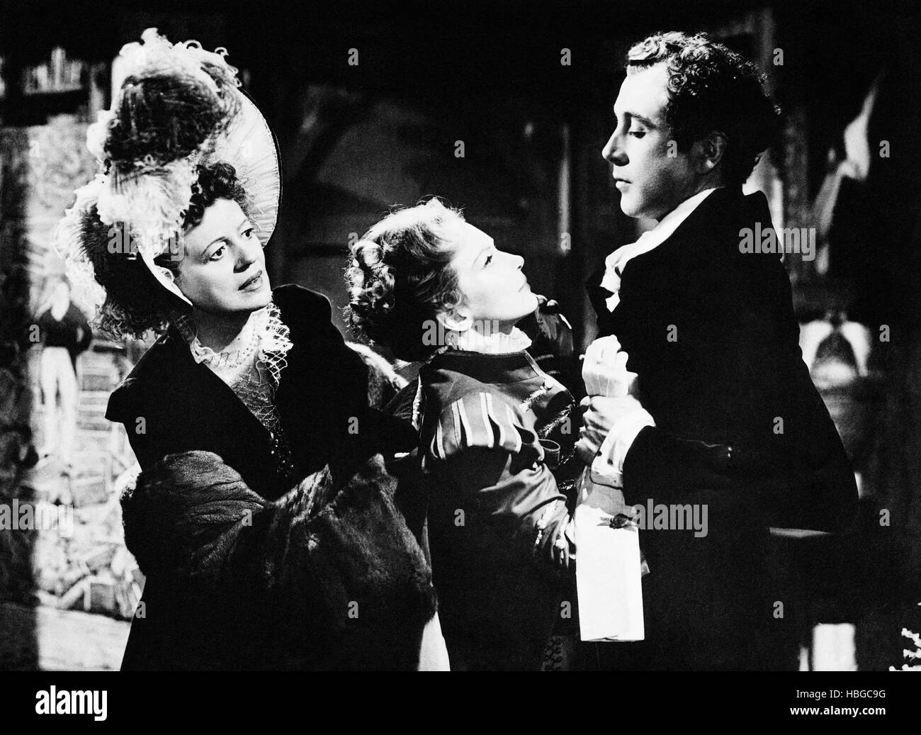THE BAD LORD BYRON, from left: Irene Browne, Joan Greenwood, Dennis ...