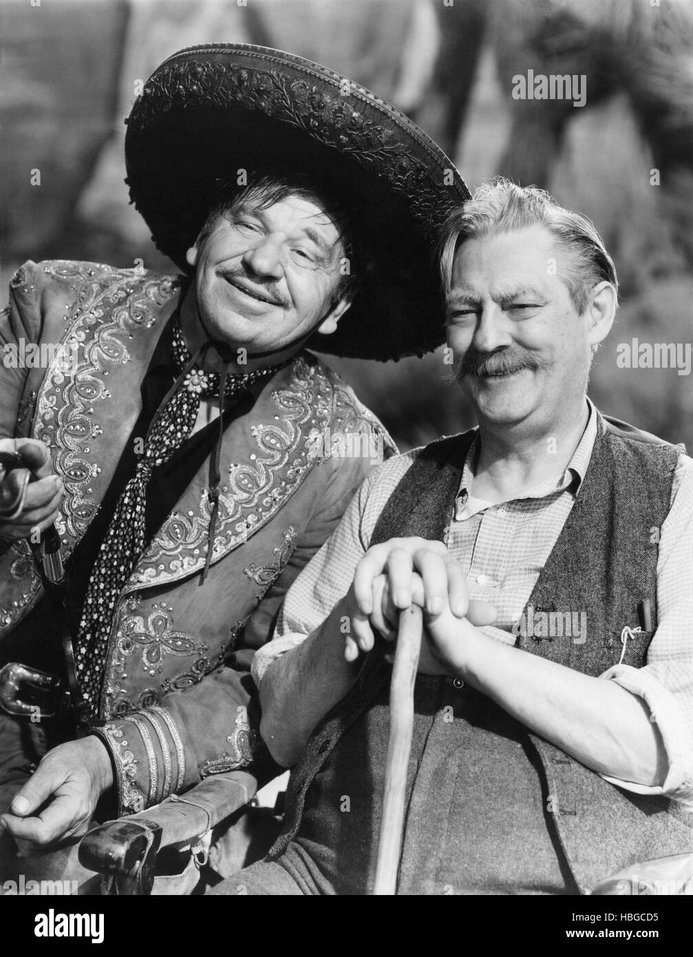 THE BAD MAN, Wallace Beery, Lionel Barrymore, 1941 Stock Photo - Alamy