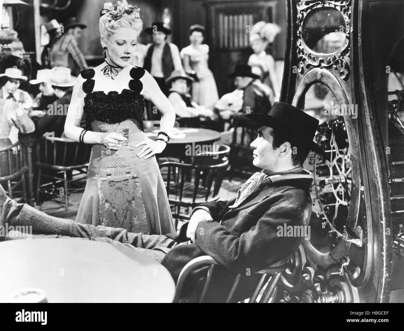 BAD MEN OF TOMBSTONE, from left: Claire Carleton, Barry Sullivan, 1949 ...