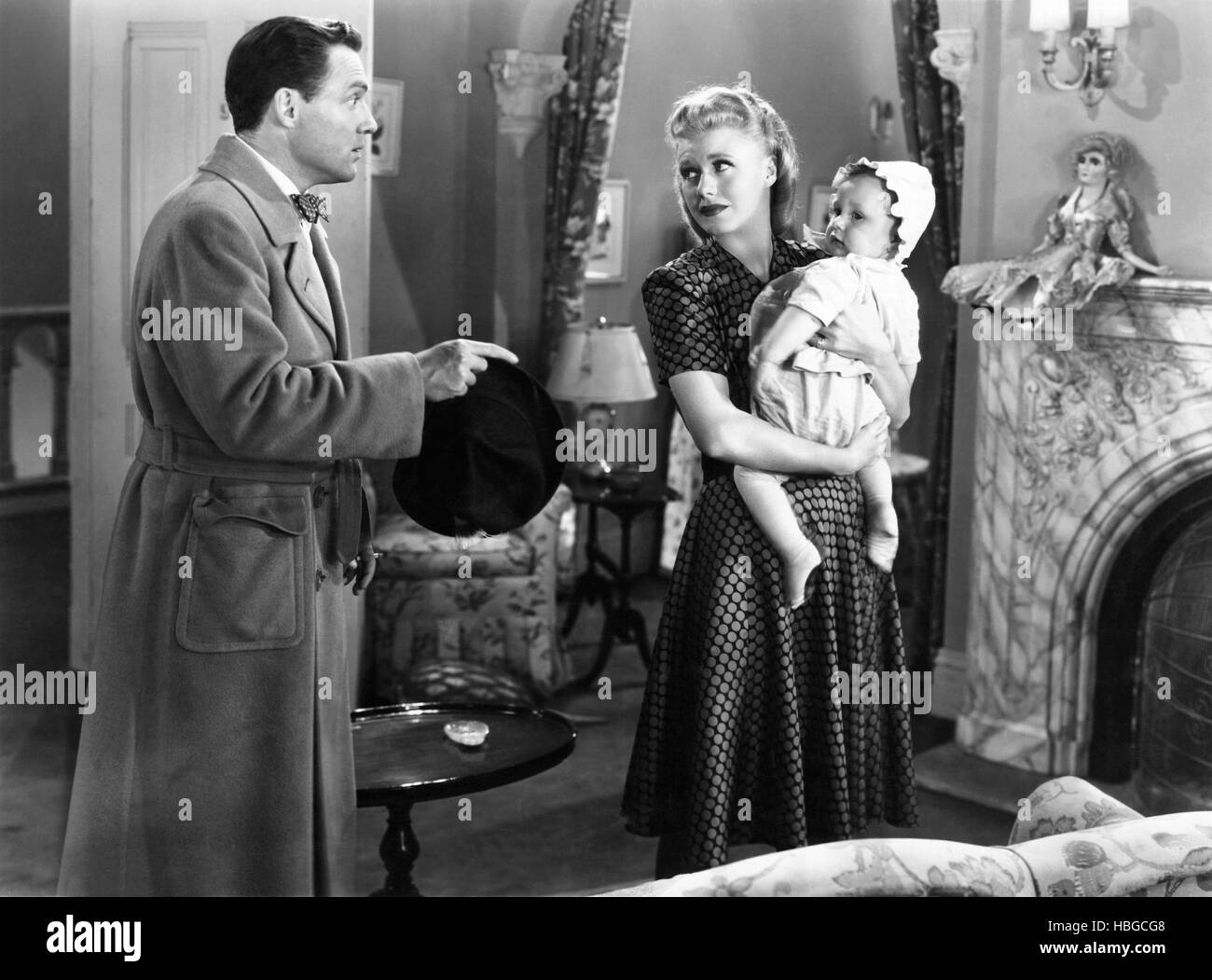 BACHELOR MOTHER, from left: Frank Albertson, Ginger Rogers, Elbert ...