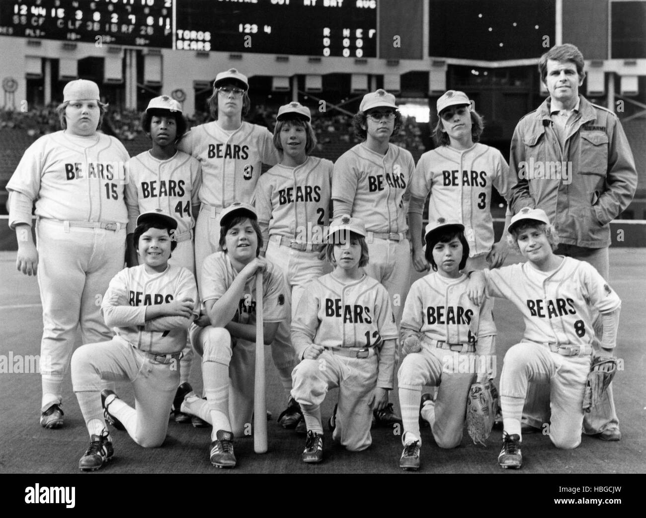 THE BAD NEWS BEARS IN BREAKING TRAINING, (back row), Jeffrey Lewis ...
