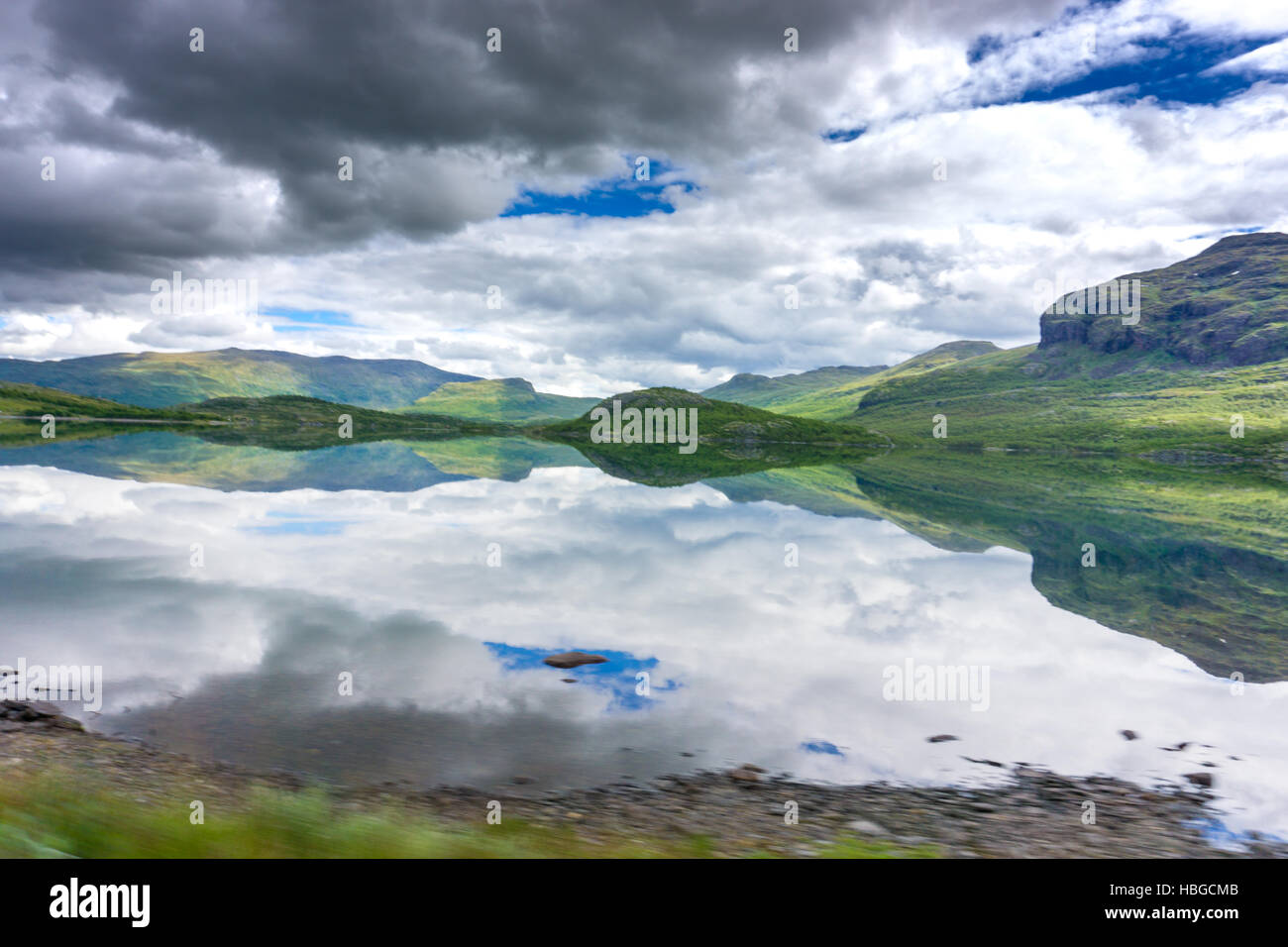 Landscape in Jotunheimen Stock Photo - Alamy