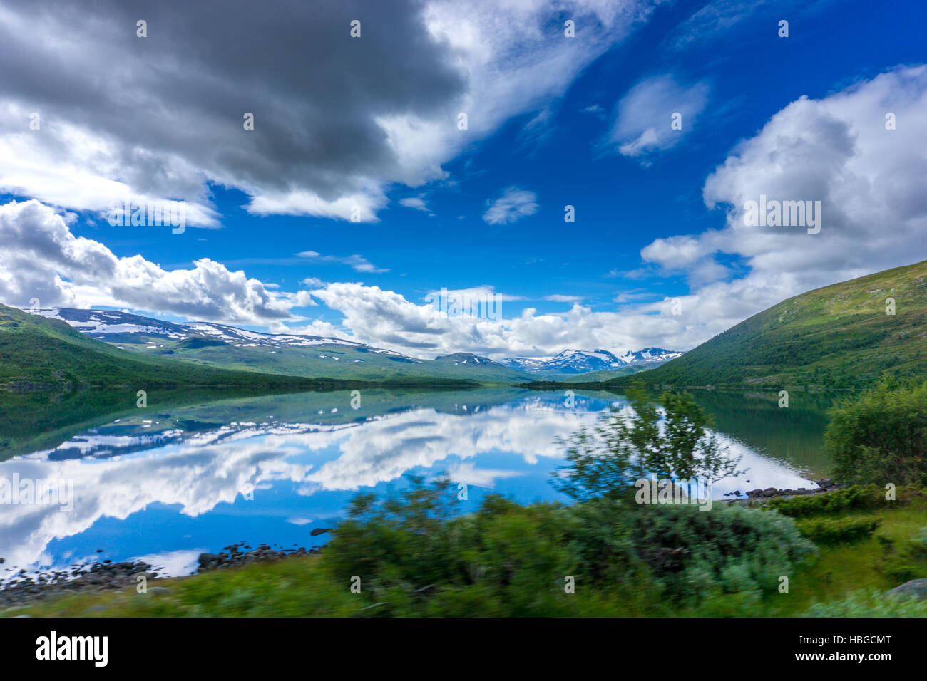 Landscape in Jotunheimen Stock Photo - Alamy