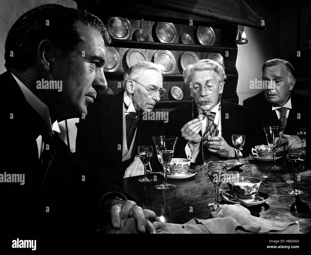 BALL OF FIRE, Gary Cooper, Tully Marshall, Richard Haydn, Henry Travers ...