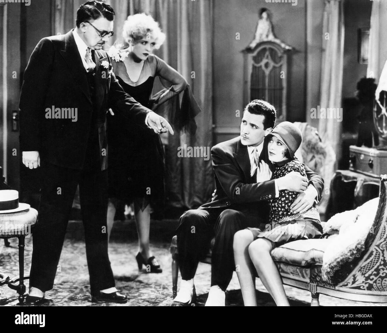THE BATTLE OF THE SEXES, from left: Jean Hersholt, Phyllis Haver, Don ...