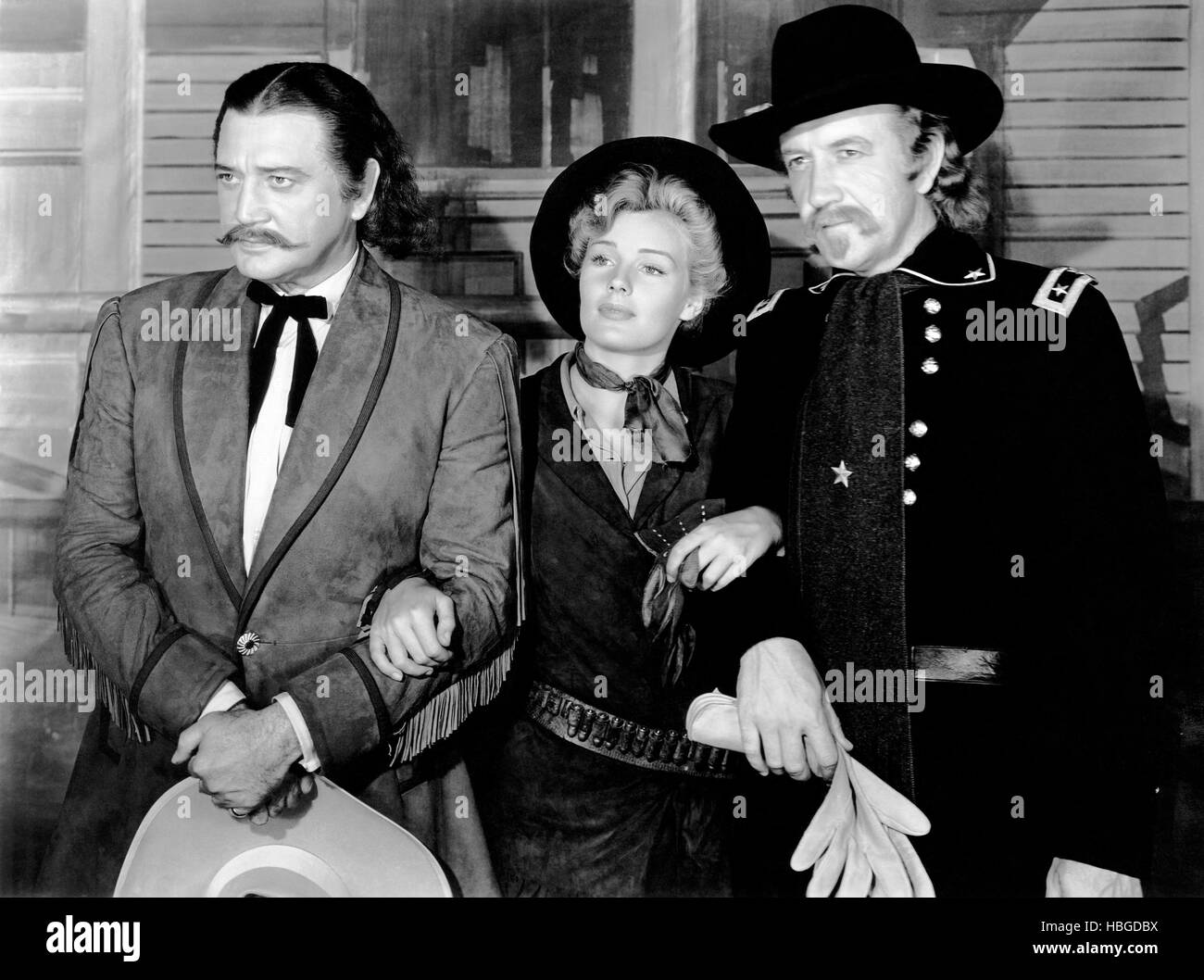 BADLANDS OF DAKOTA, from left, Richard Dix, Frances Farmer, Addison ...