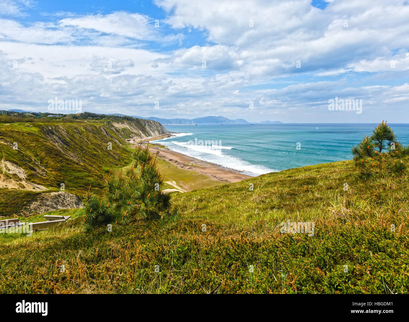 Azkorri beach biscay hi-res stock photography and images - Alamy