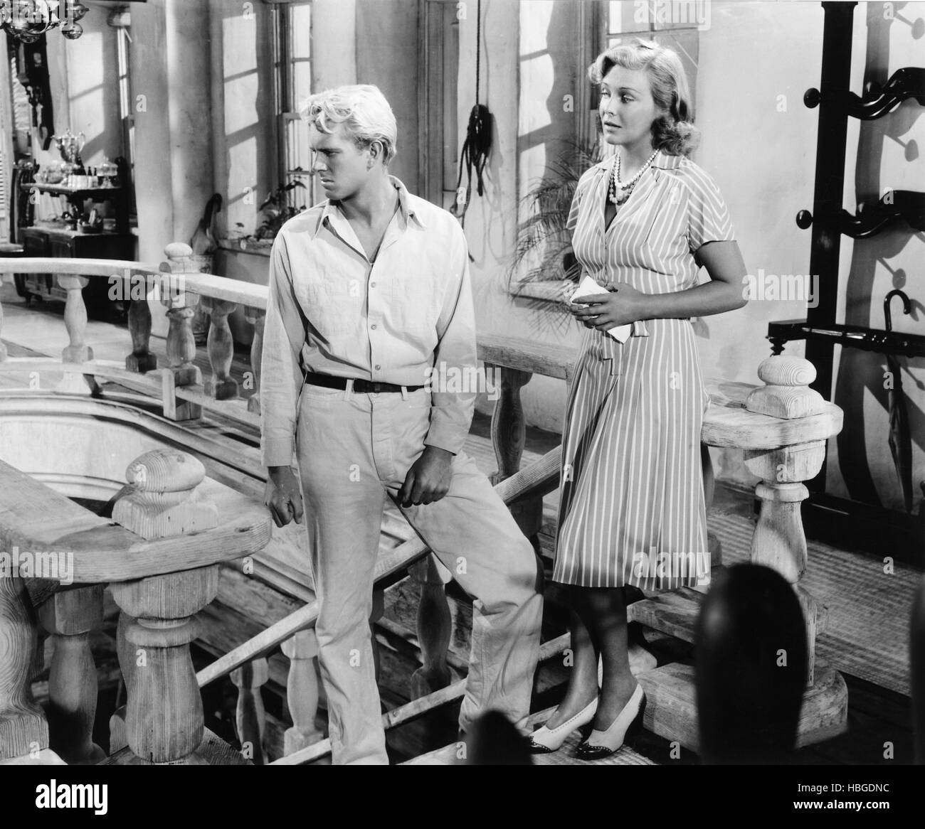 BAHAMA PASSAGE, from left, Sterling Hayden, Madeleine Carroll, 1941 ...