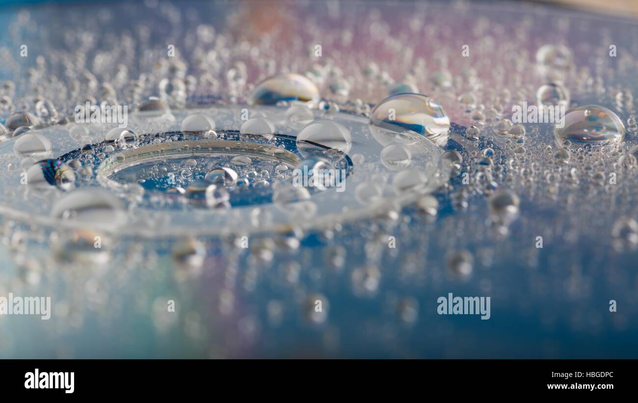 Cd water drop hi-res stock photography and images - Alamy