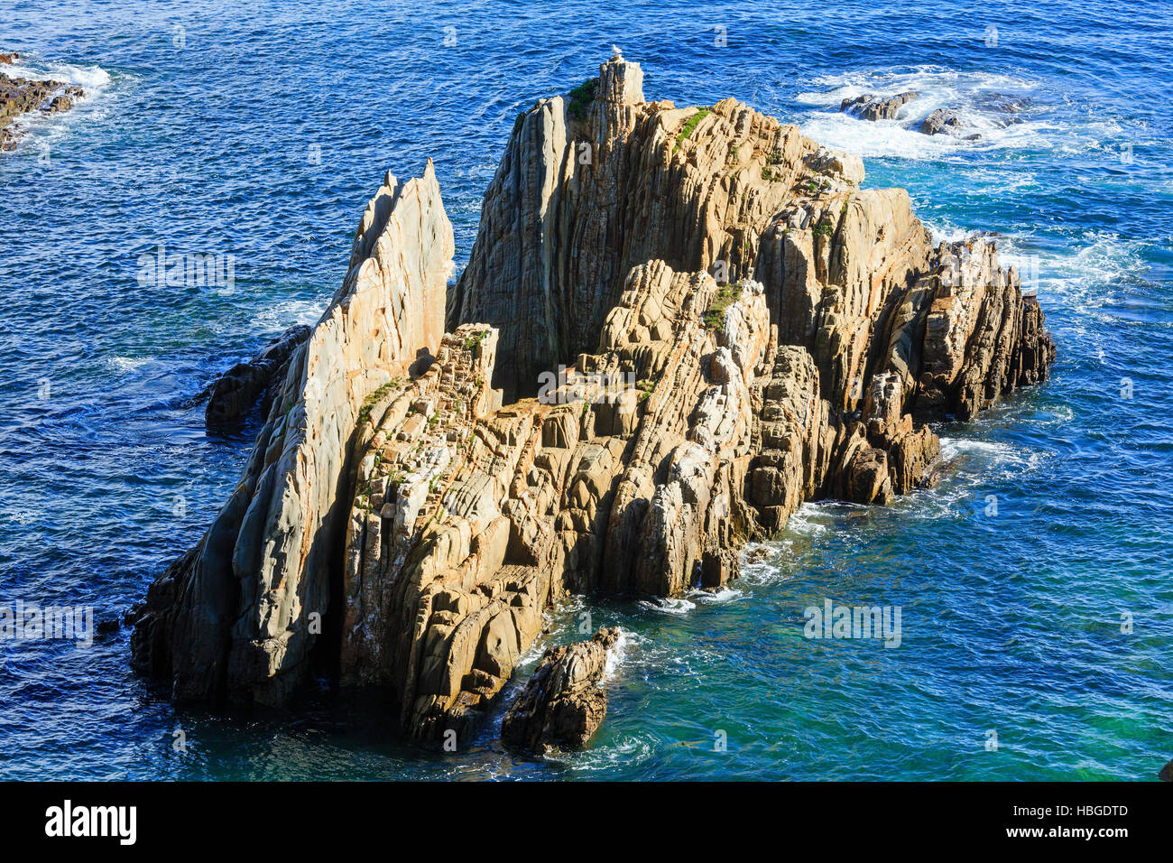 Atlantic Ocean coastline landscape (Spain Stock Photo - Alamy