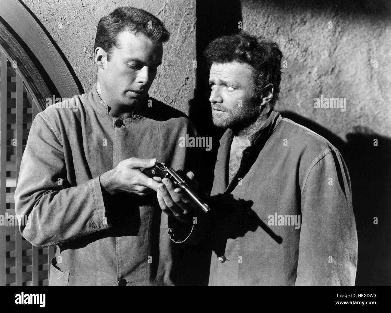 THE BAMBOO PRISON, from left, Robert Francis, Brian Keith, 1954 Stock ...