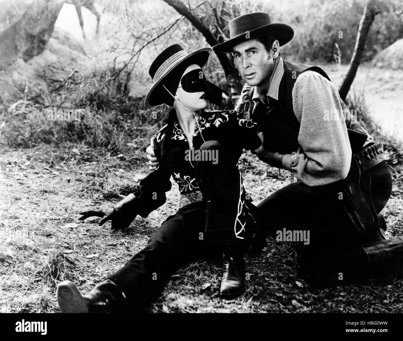 THE BANDIT QUEEN, from left, Barbara Britton, Phillip Reed, 1950 Stock ...
