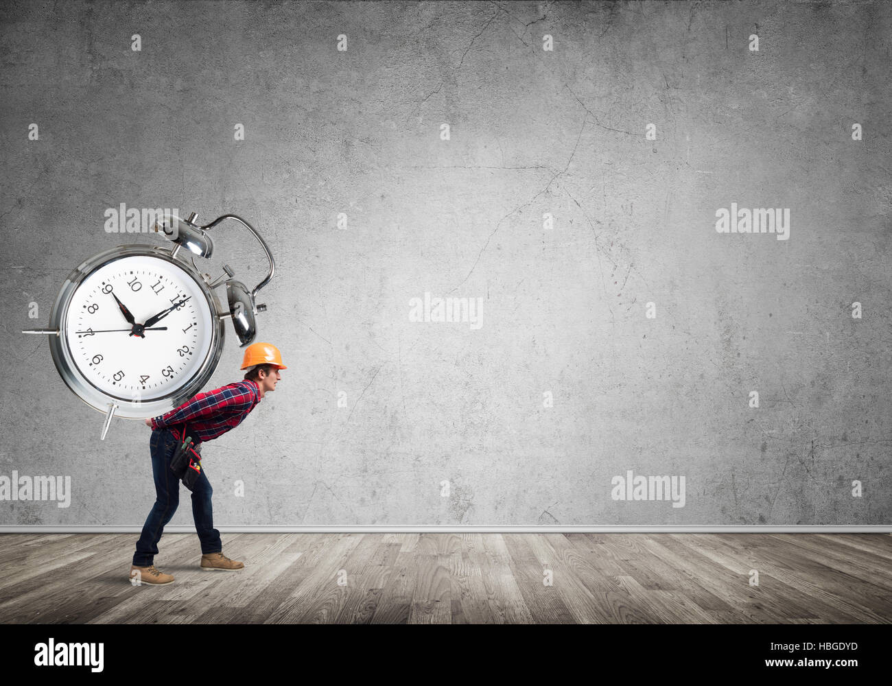Construction contract deadline Stock Photo - Alamy