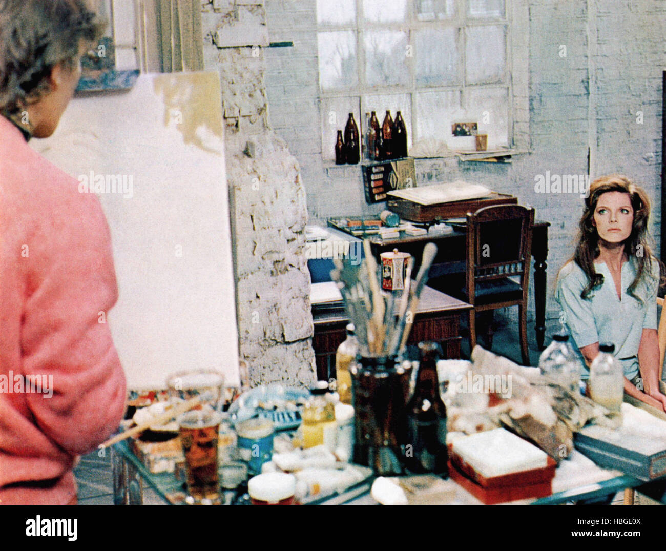 THE WALKLING STICK, from left: David Hemmings, Samantha Eggar, 1970 ...