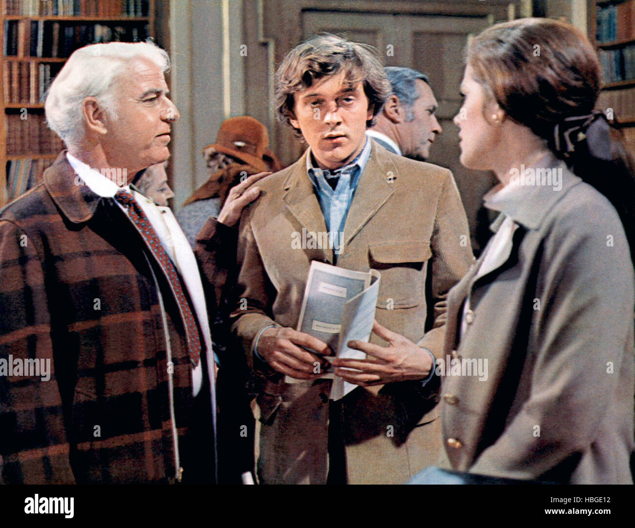 THE WALKING STICK, from left: Emlyn Williams, David Hemmings, Samantha ...