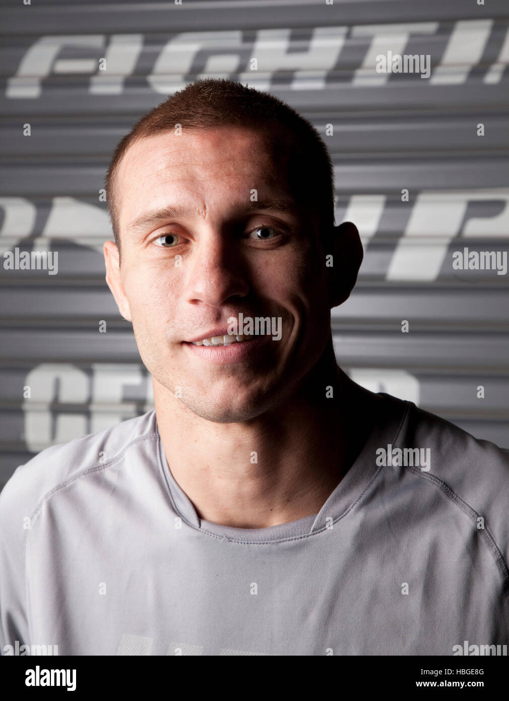 A portrait of UFC fighter Donald Cerrone before UFC 141 in Las Vegas ...