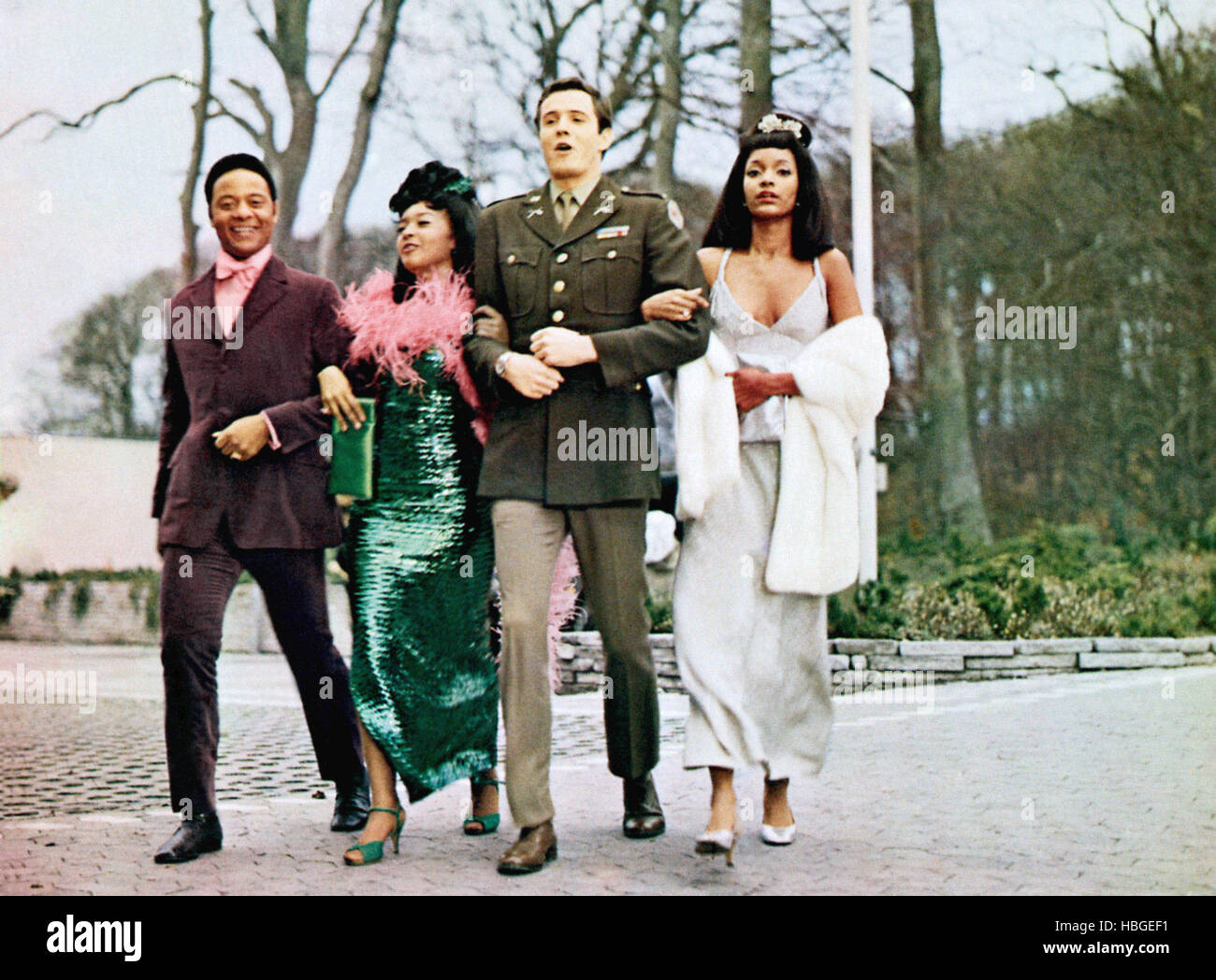 WELCOME TO THE CLUB, from left: Lon Satton, Joyce Wilford, Brian Foley ...