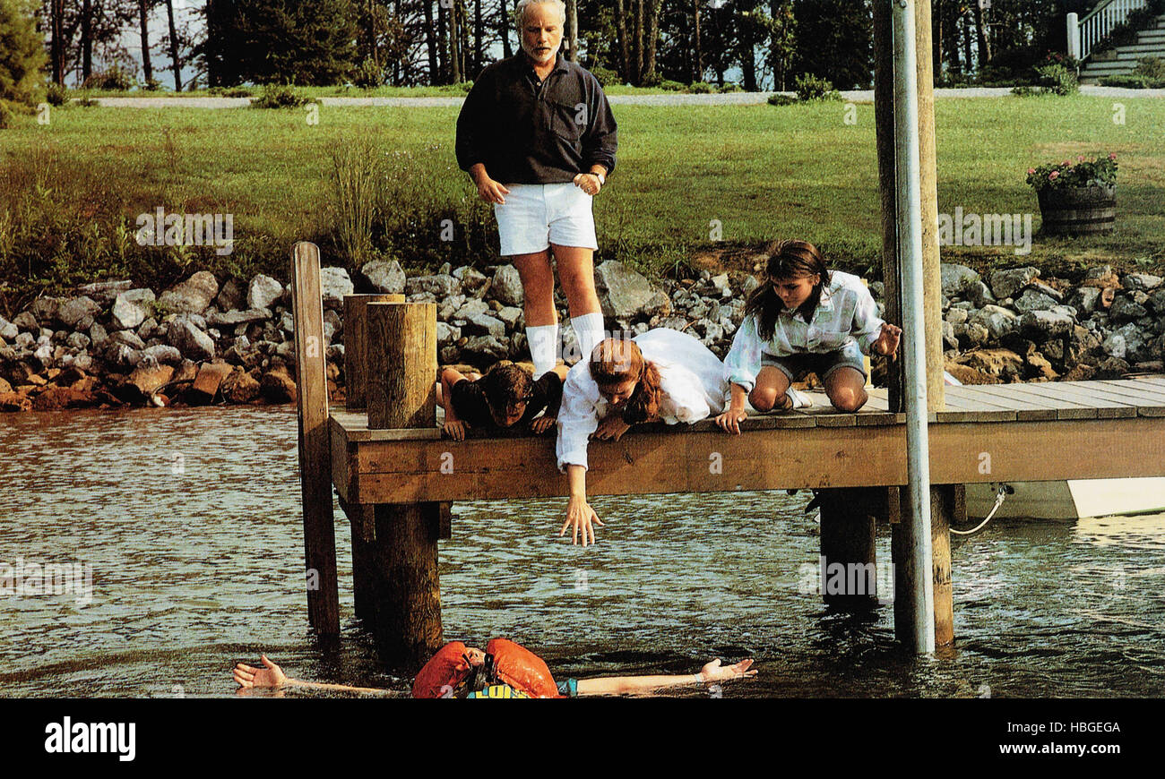 WHAT ABOUT BOB?, on ground from left: Charlie Korsmo, Julie Hagerty ...