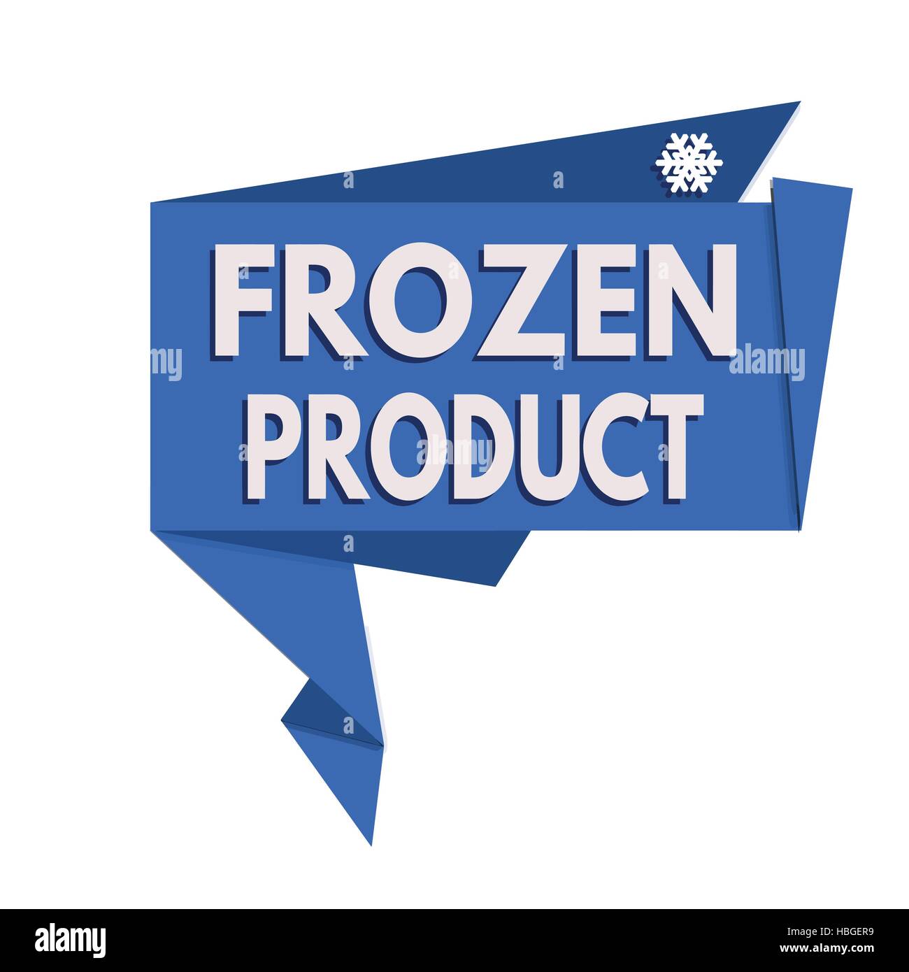 Frozen product grunge rubber stamp on white background, vector ...