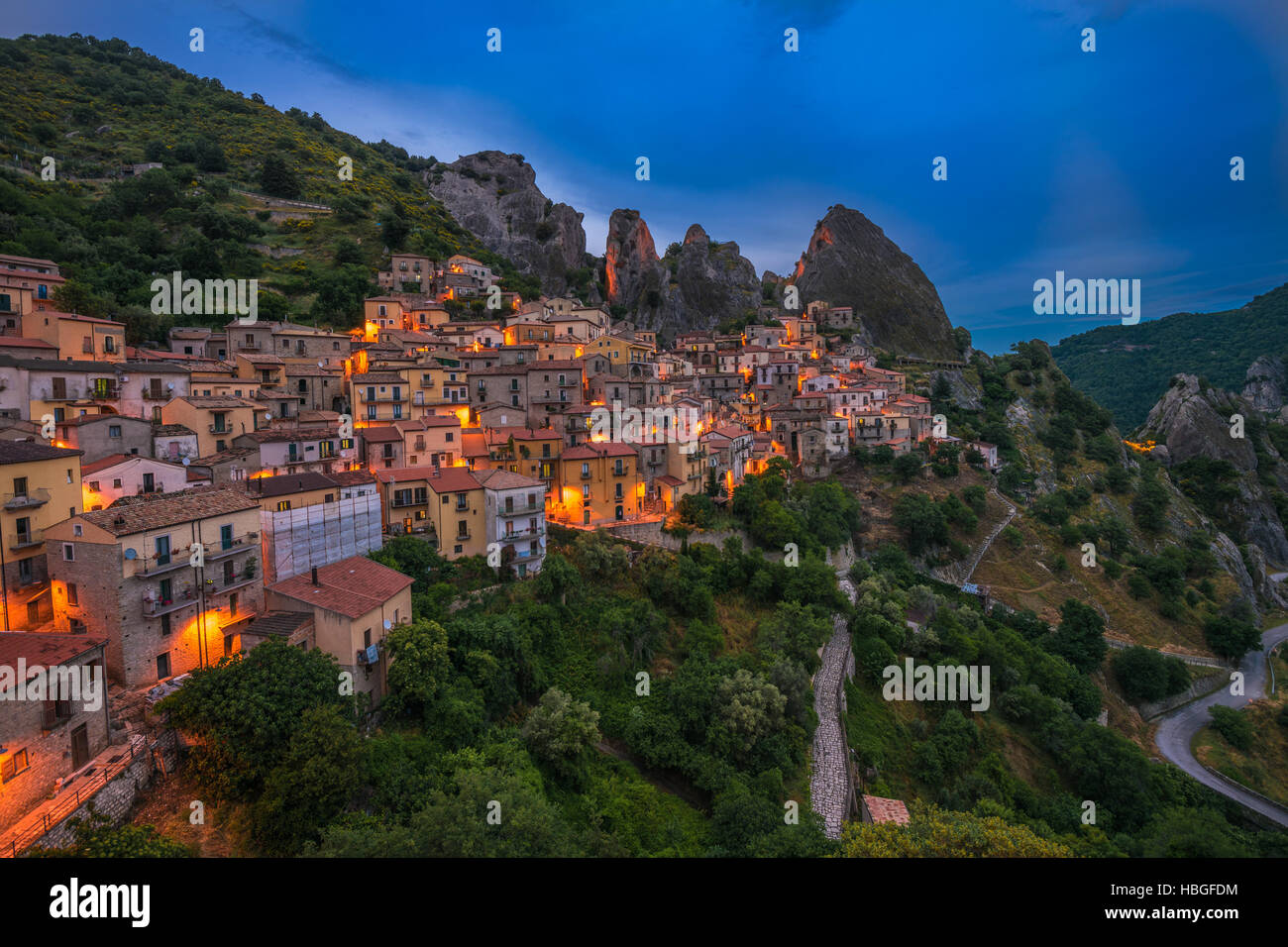 Castelmezzano italy hi-res stock photography and images - Alamy