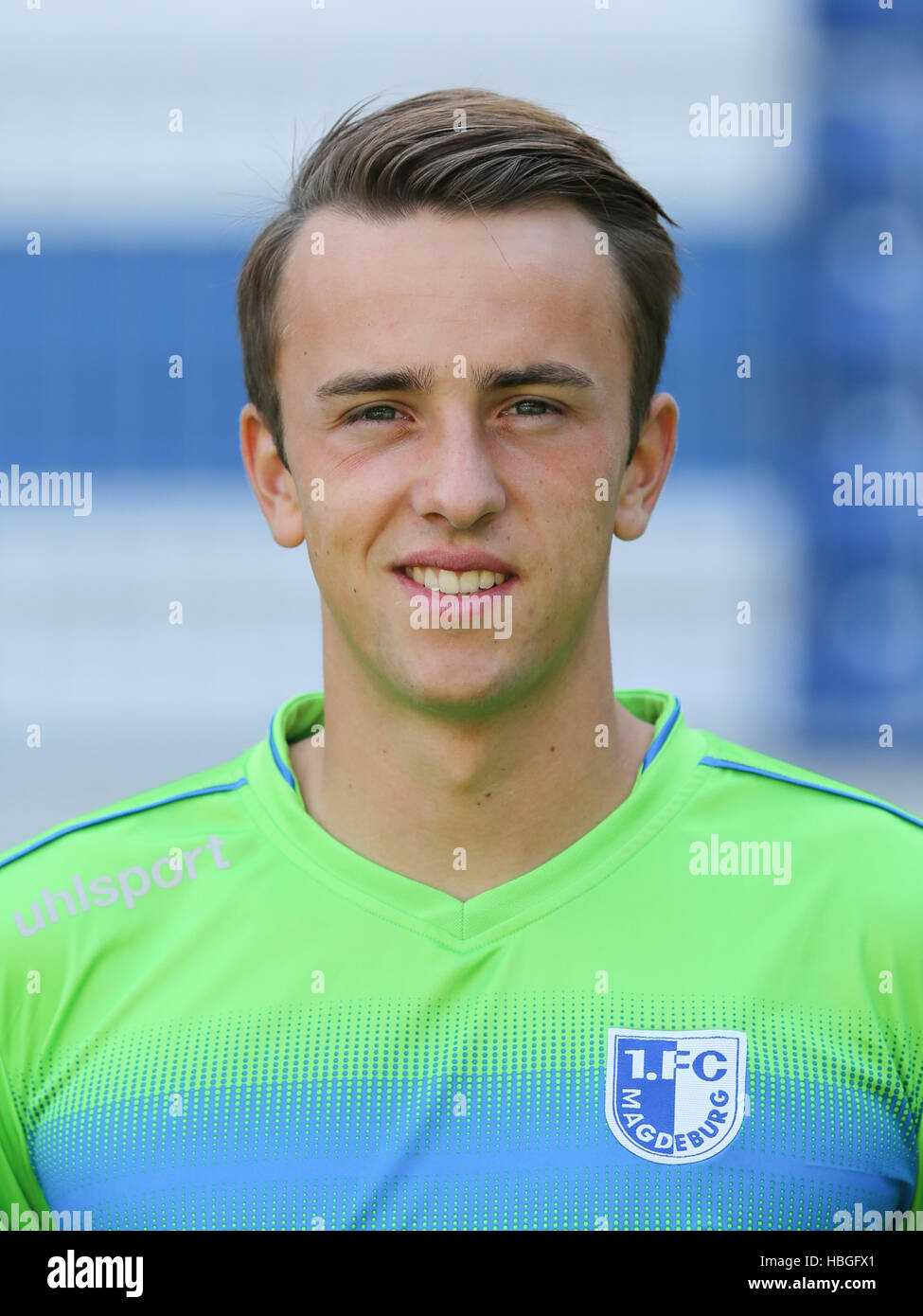 Goalkeeper Leopold Zingerle (1.FC Magdeburg Stock Photo - Alamy