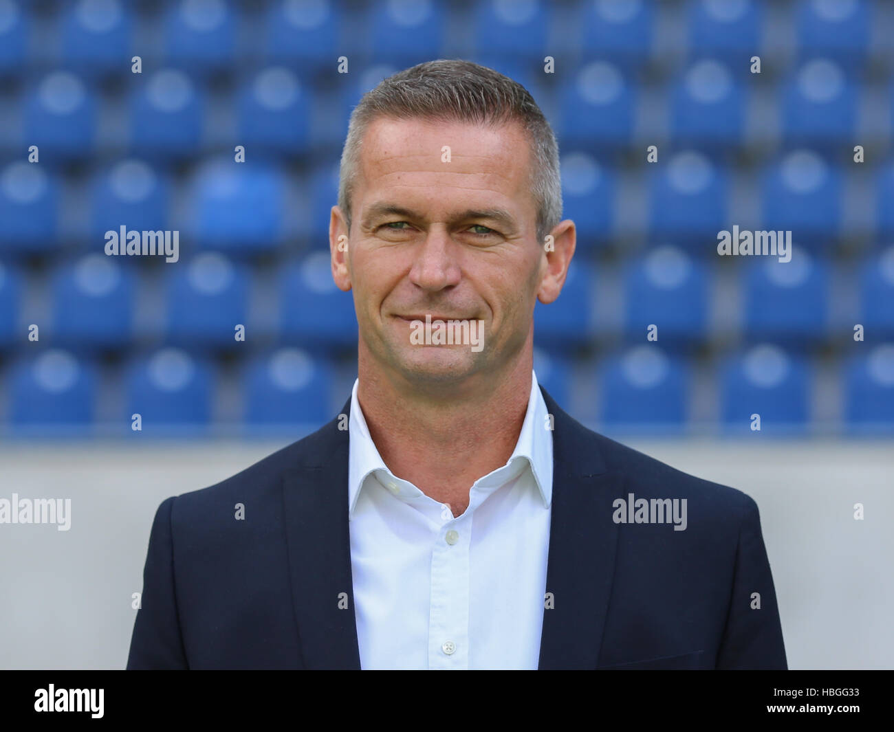 Manager Mario Kallnik (1.FC Magdeburg Stock Photo - Alamy