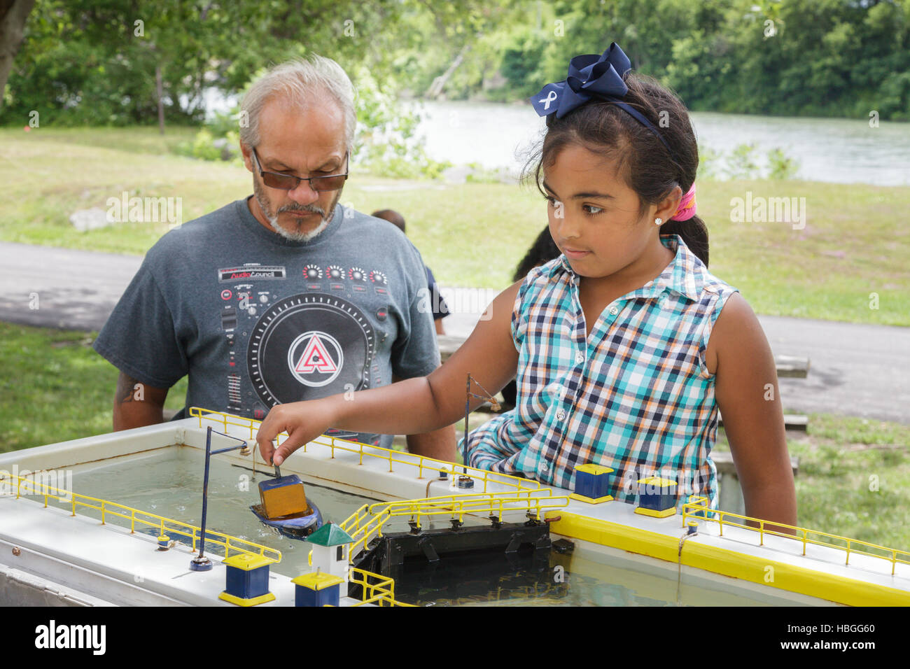 Parents working with children hi-res stock photography and images - Alamy