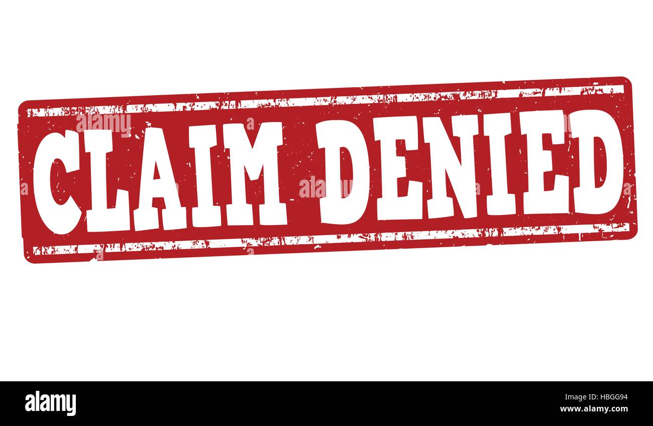 Medical claim denied hi-res stock photography and images - Alamy