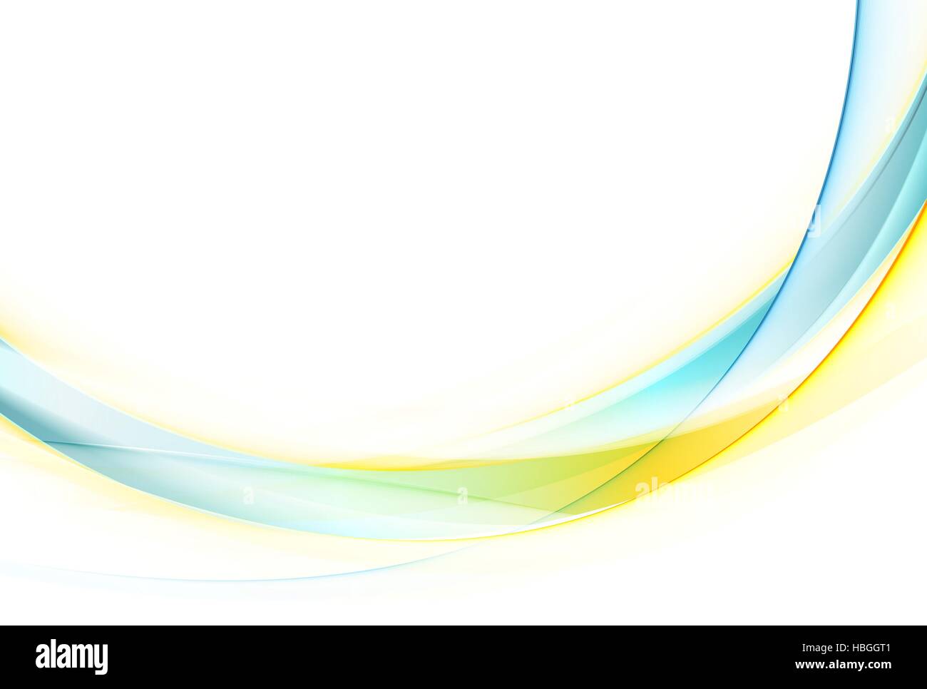 Colorful abstract smooth waves design Stock Photo - Alamy