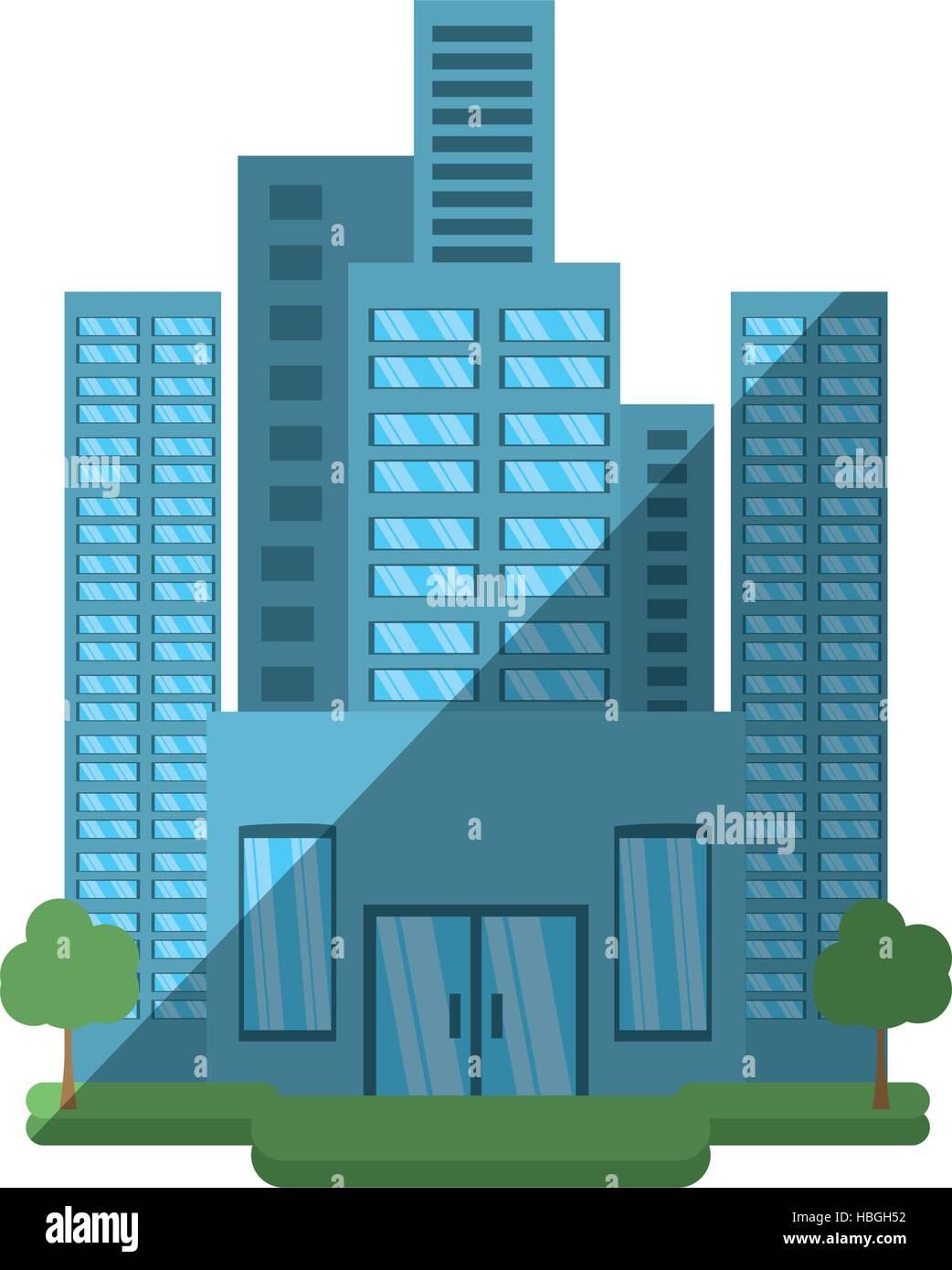 big building style icon vector illustration design Stock Vector Image ...