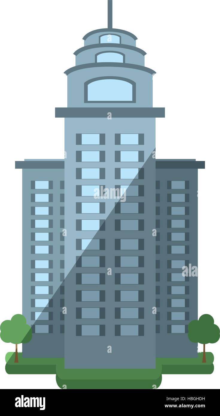 big building style icon vector illustration design Stock Vector Image ...