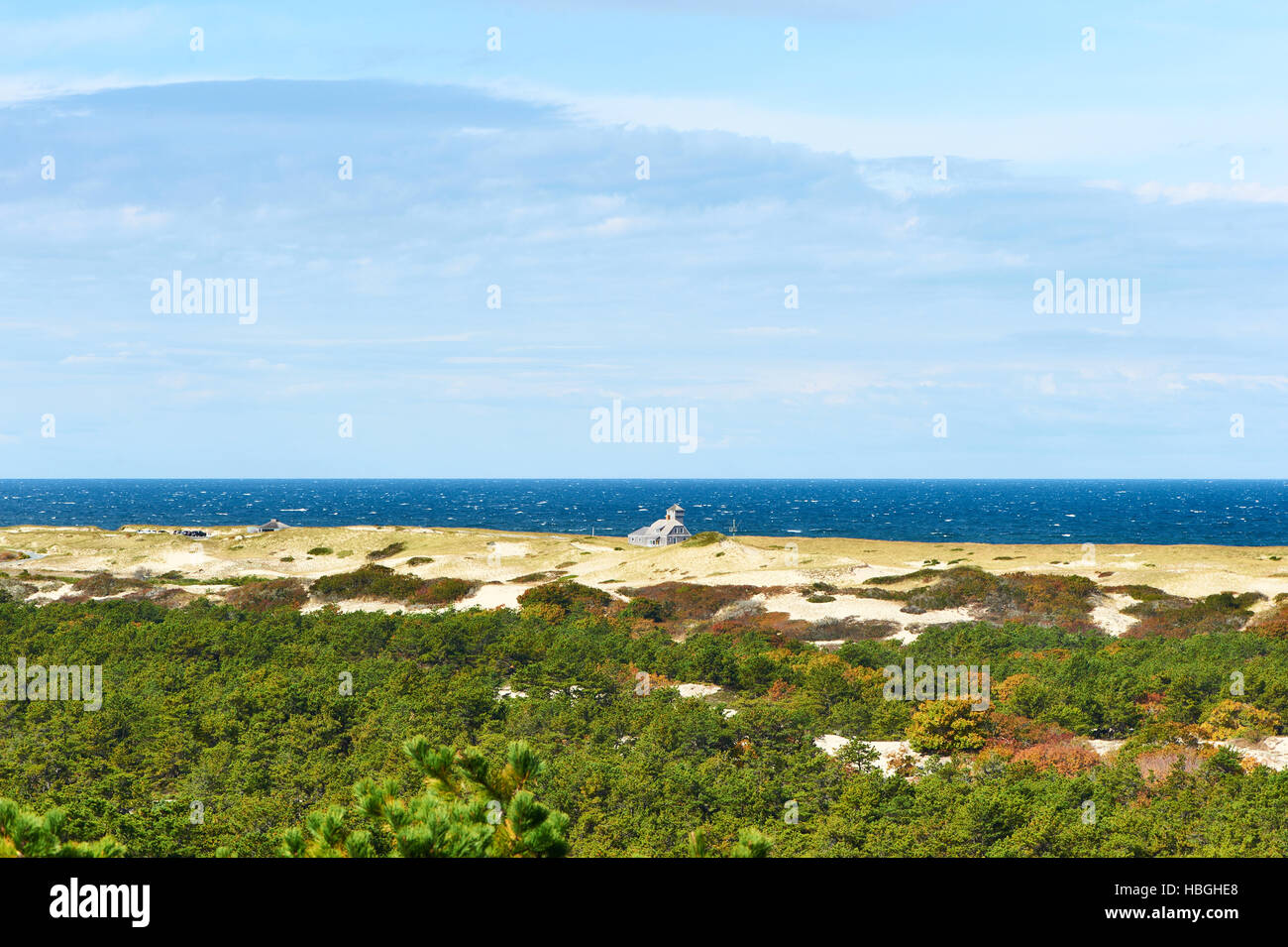 Landscape at Cape Cod Stock Photo - Alamy