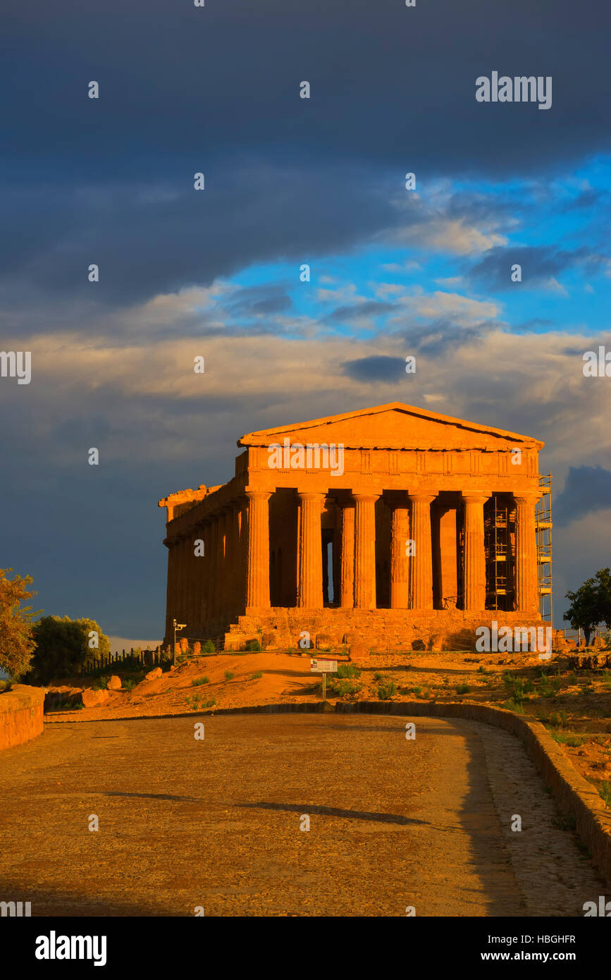 Temple concord concordia valley temples hi-res stock photography and ...